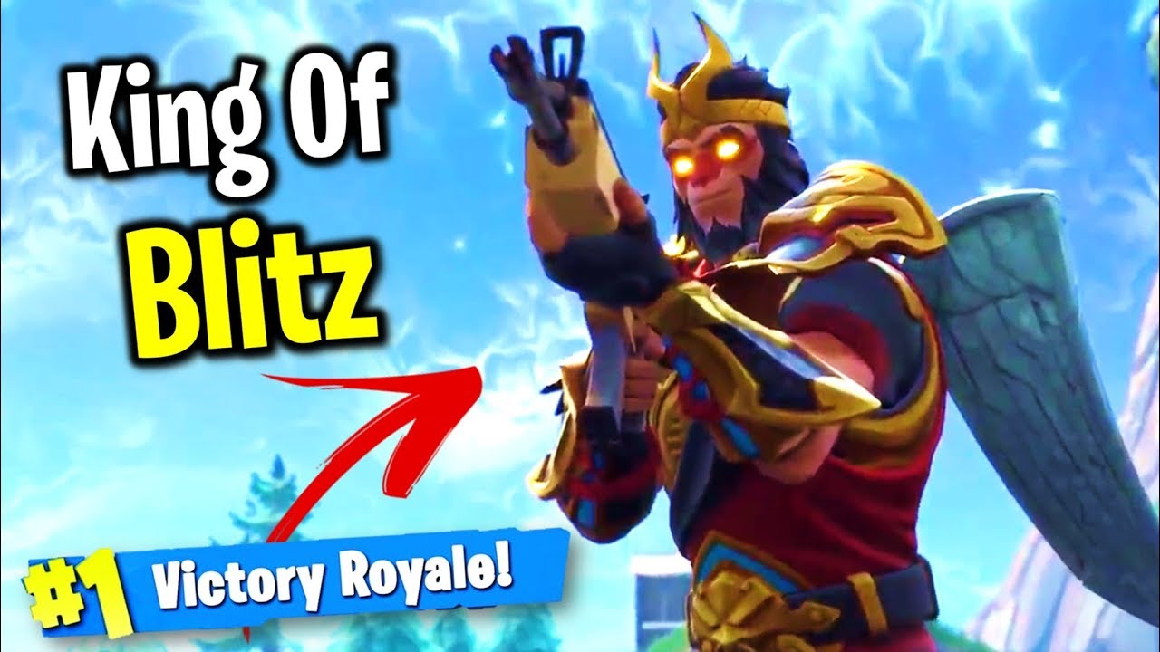 THE KING OF BLITZ! (Fortnite Battle Royale) - YouTube