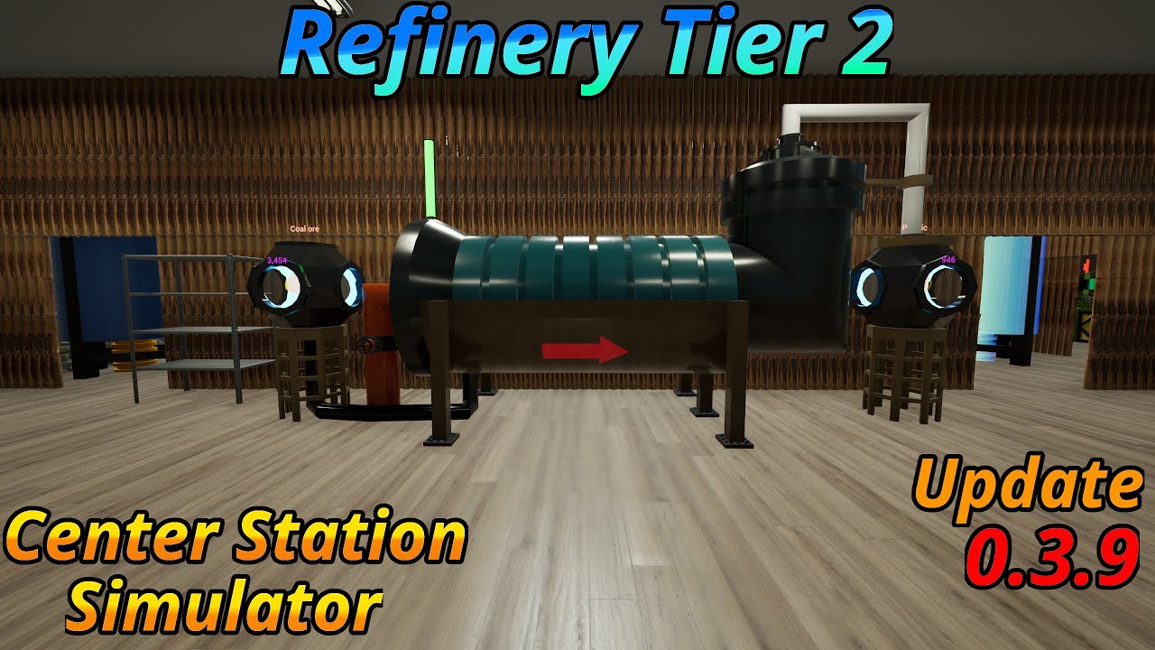 🎉 Center Station Simulator | Refinery Update (0.3.9) Released! 🚀 - YouTube