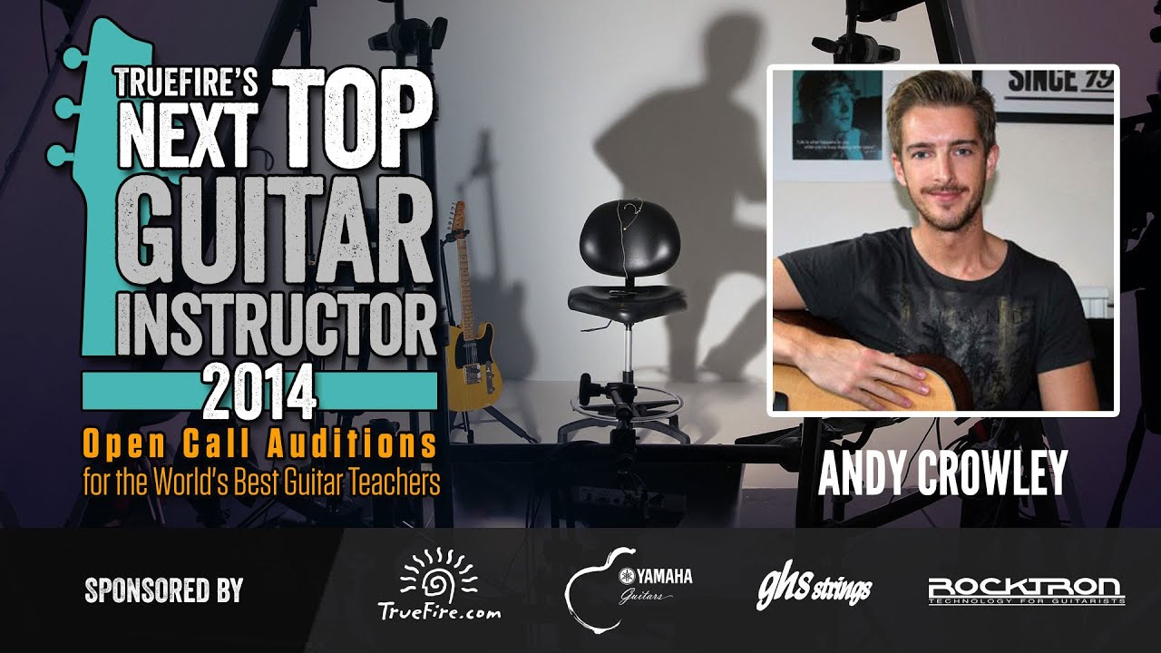 Andrew Crowley TNTGI Lesson #2: Most Common Strumming Pattern - YouTube