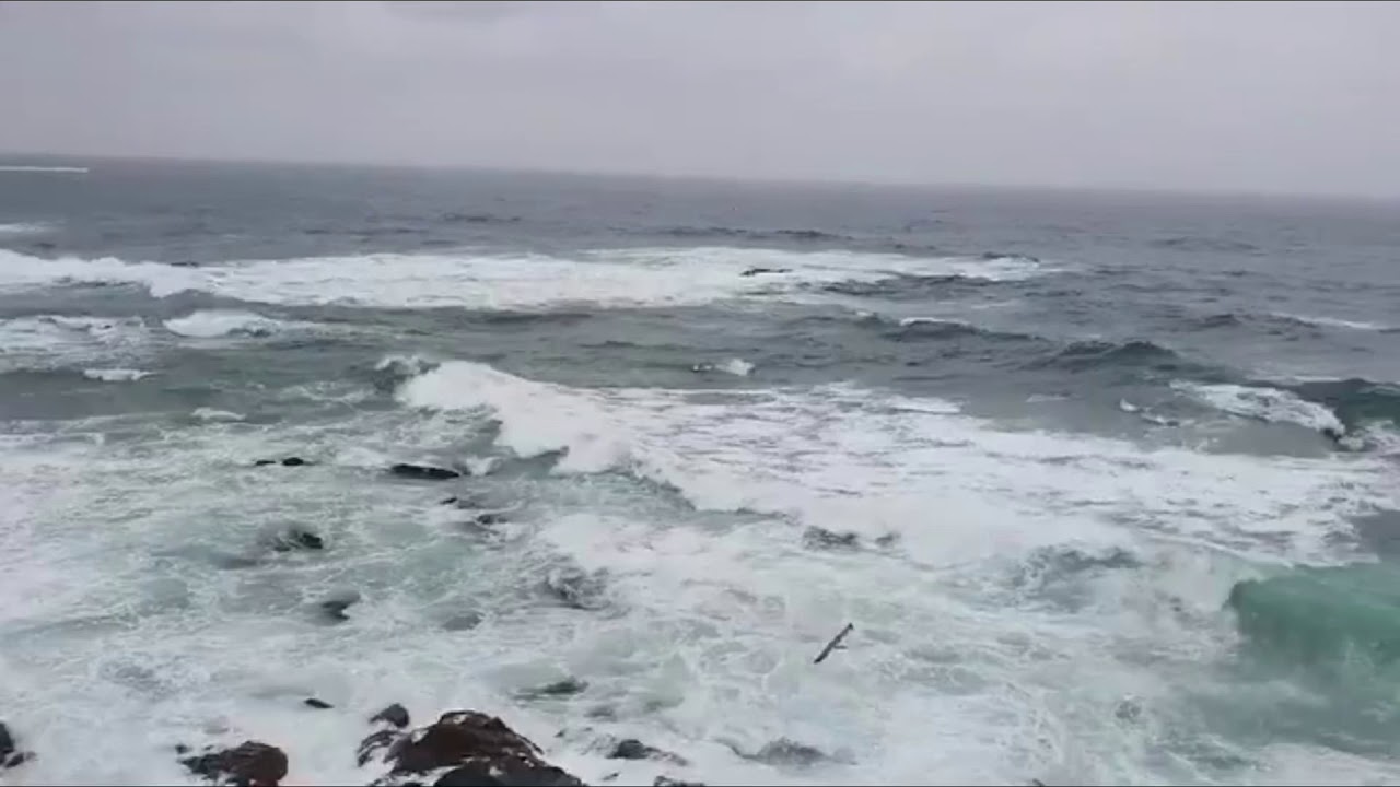 big wave sound Relaxing Nature Ocean Sound - YouTube