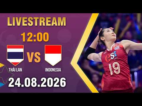 🔴 FULL MATCH | THAILAND vs INDONESIA | Women’s Volleyball Battle You Can’t Miss