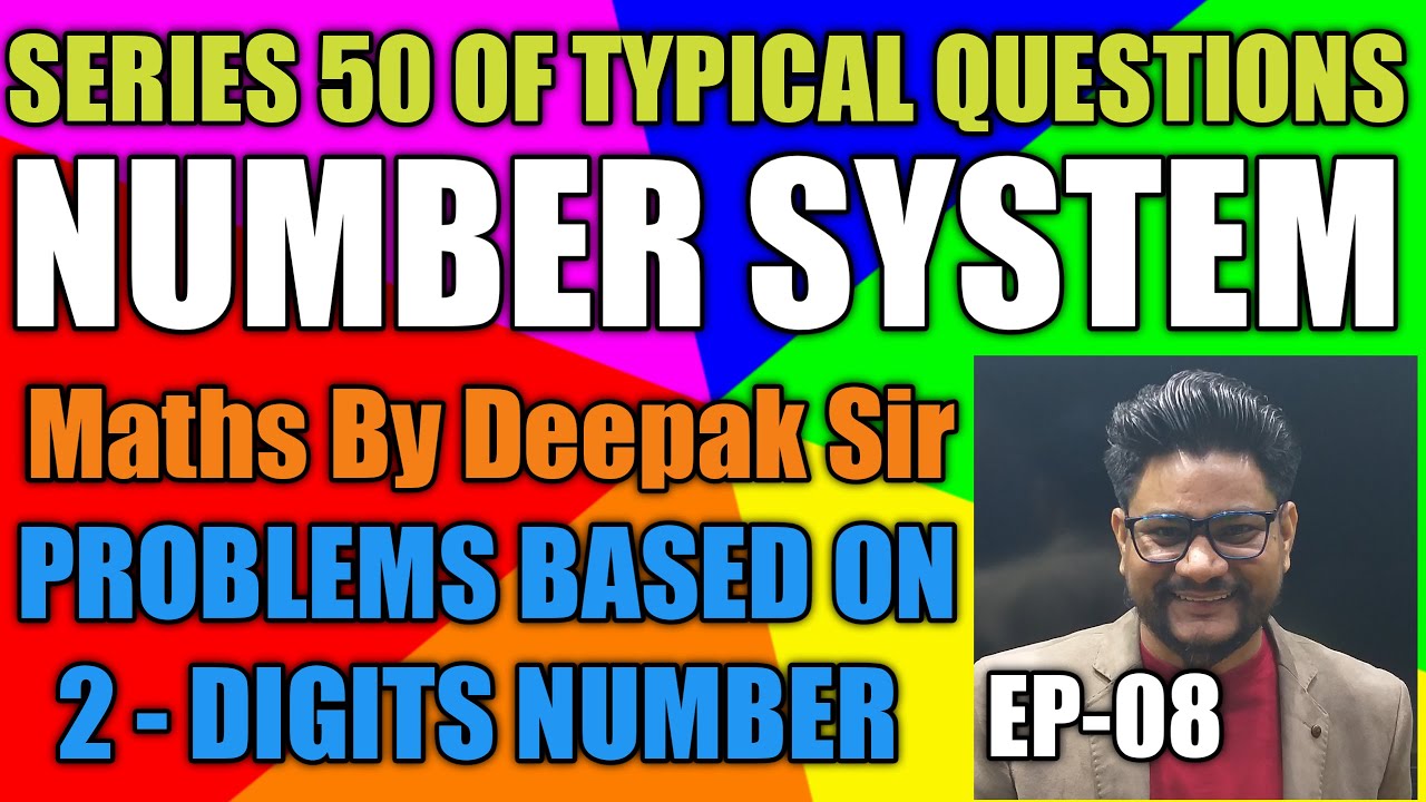 number system for competitive exams | sums based on 2-digits no ...