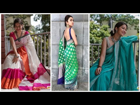 Saree photo poses for girls || Photography ideas in saree || Saree photoshoot ideas