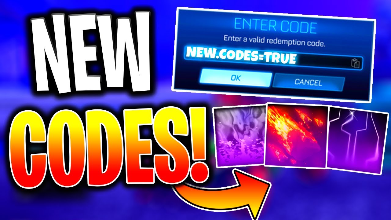 All *NEW* Free Redeem Codes In Rocket League! - YouTube