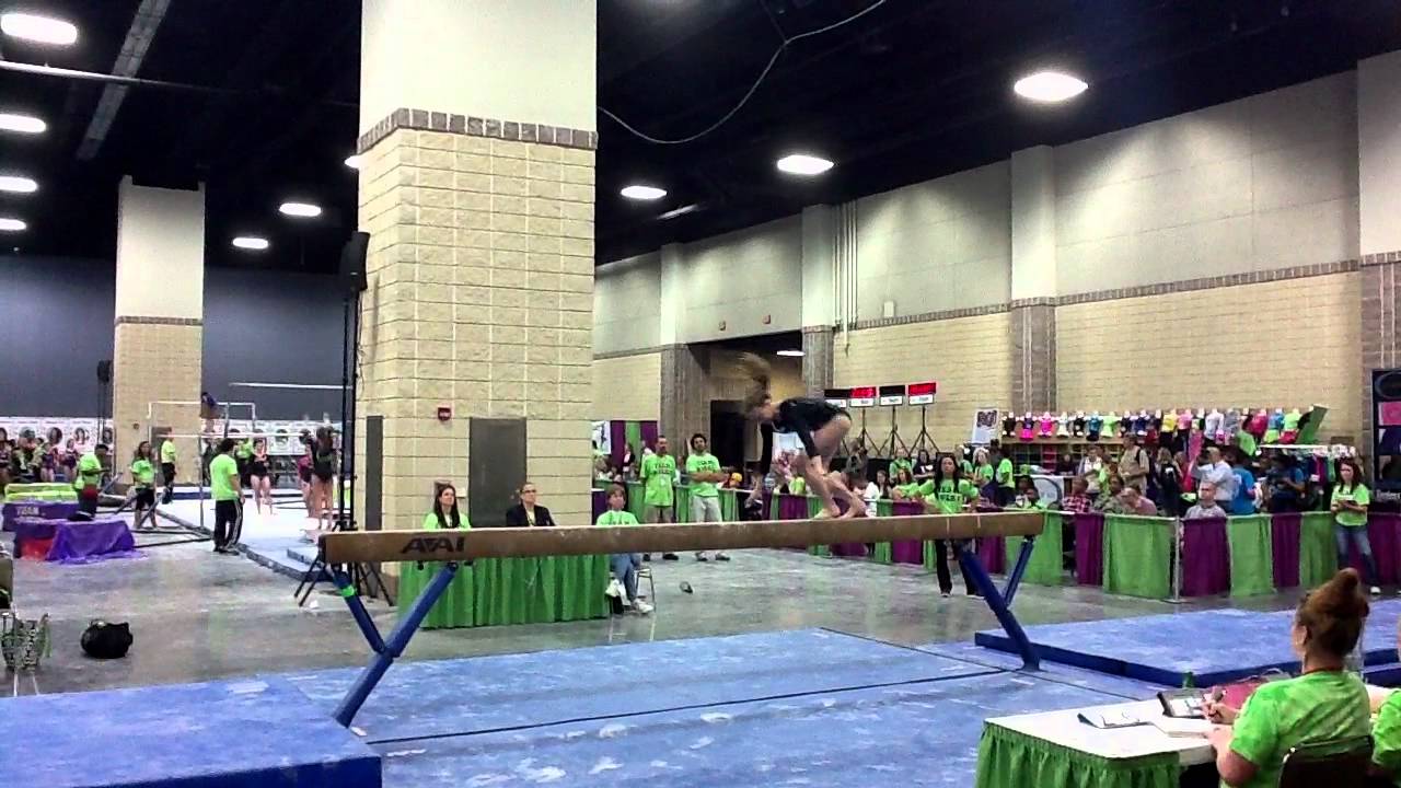 Halli Briscoe level 9 beam - YouTube