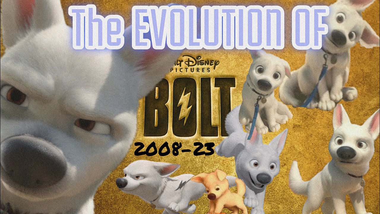 THE EVOLUTION OF BOLT ⚡️2008-23 #disney #bolt #movie - YouTube