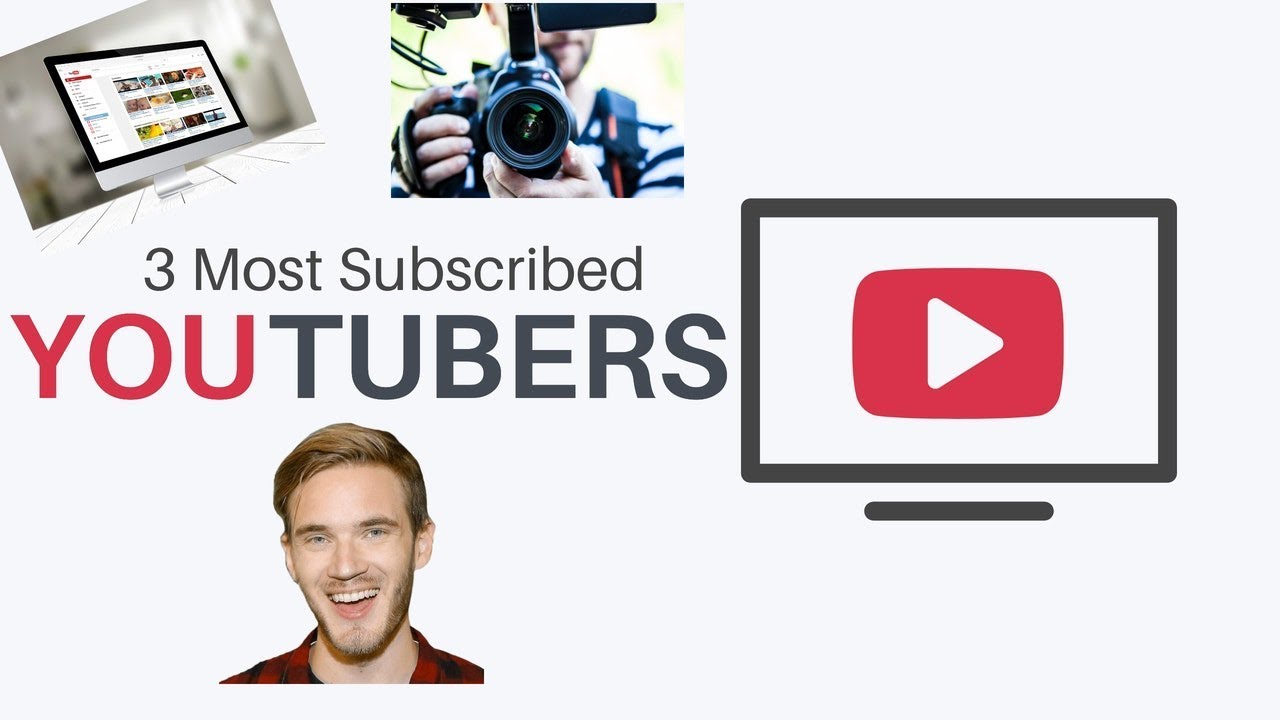3 Most Subcribed Youtubers 2019 - YouTube