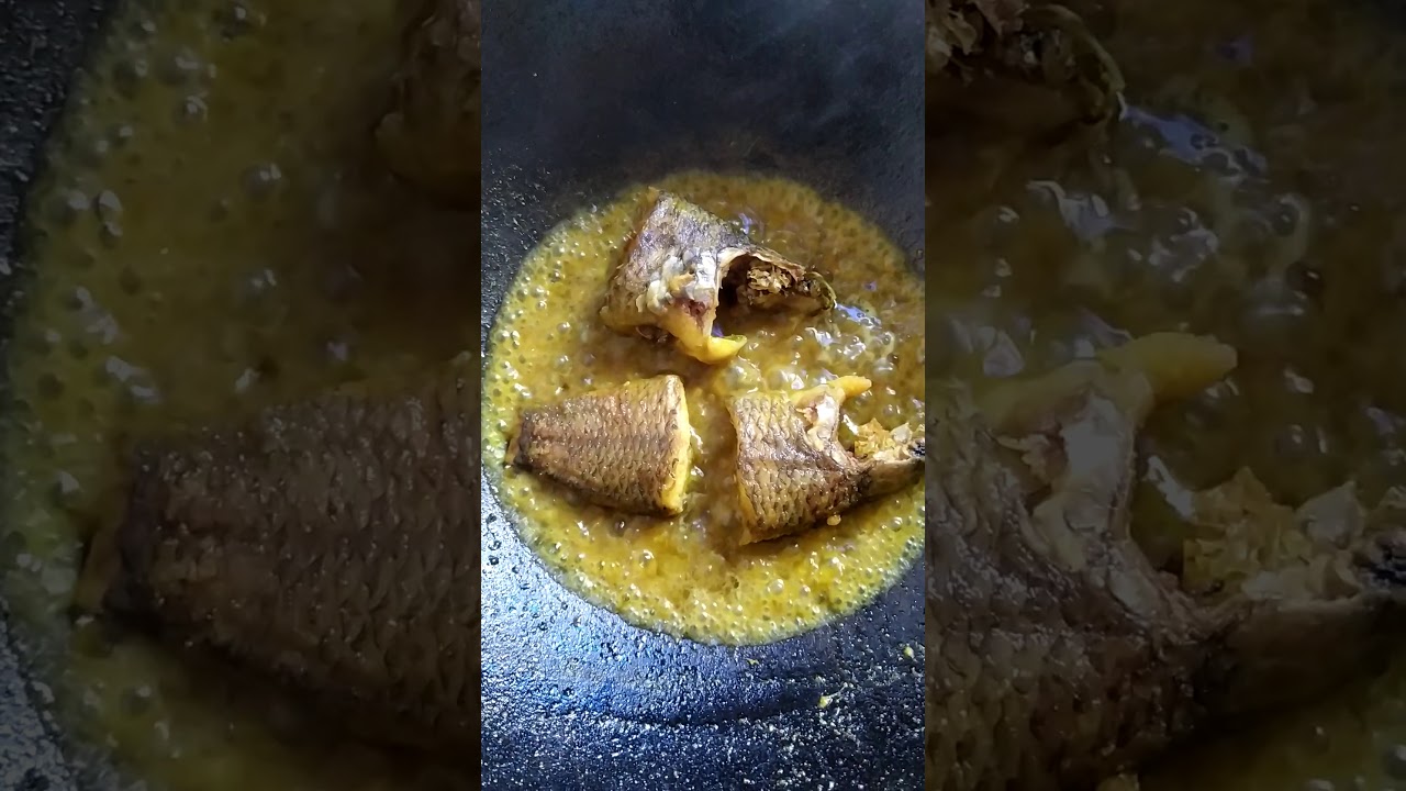 Vegetables and koi fish bangla recipe - YouTube