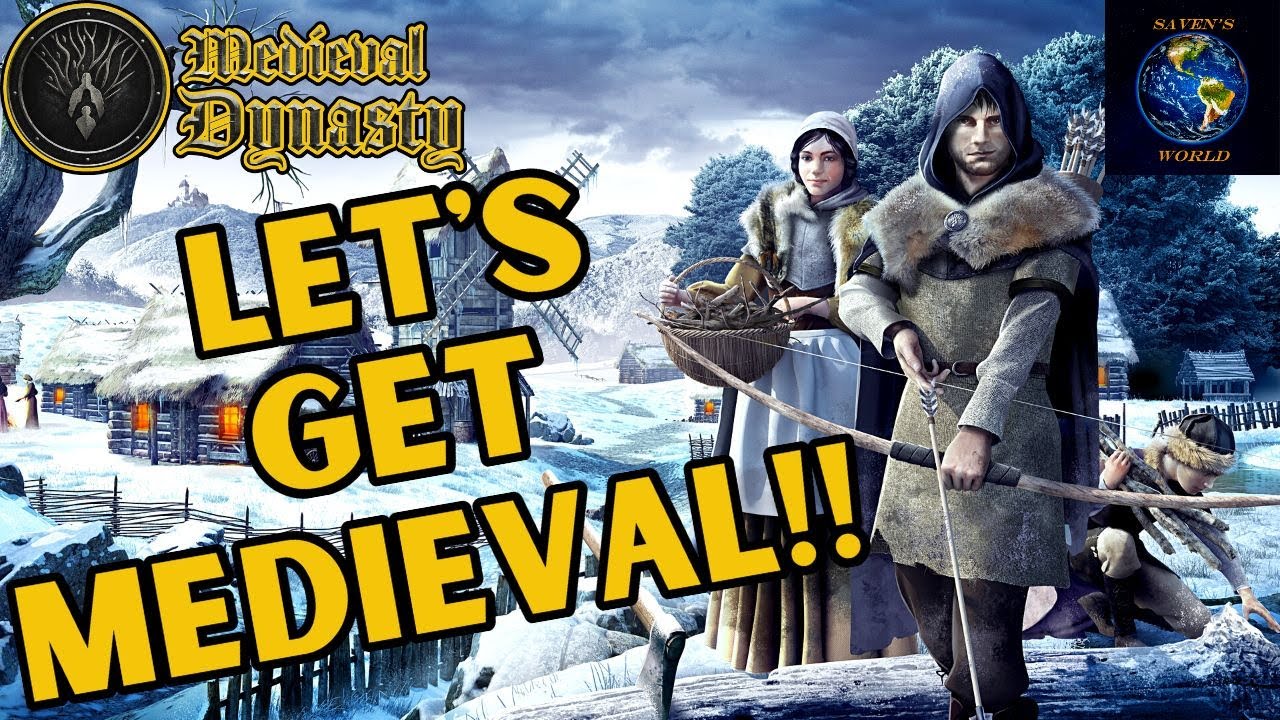 Let's Get Medieval!! - Medieval Dynasty - Live Gameplay - YouTube