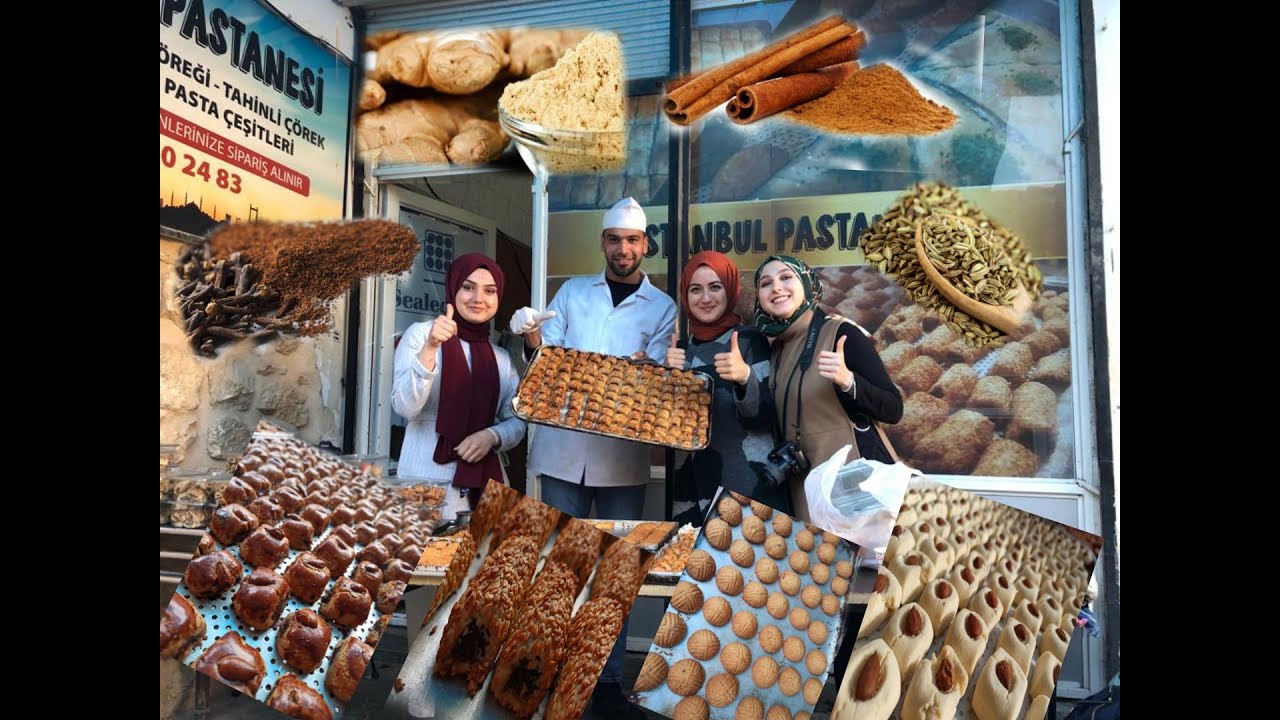 (Assyrian cakes in Mardin!!!!!(Mardin'deki ünlü Süryani çöreğik - YouTube