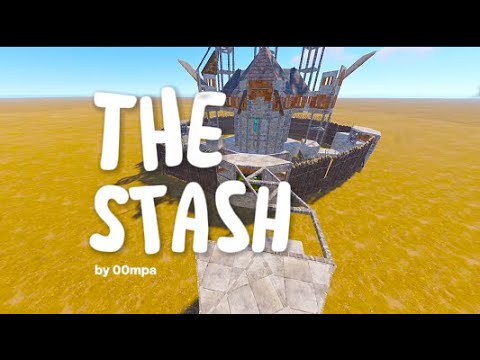 THE STASH I HIDDEN TC BUNKER I SOLO DUO TRIO I RUST BASE DESIGN - YouTube