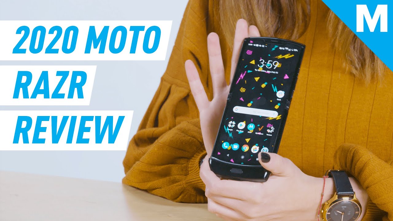 Is The 2020 MOTO RAZR Worth $1,499? | Hands-On Review - YouTube