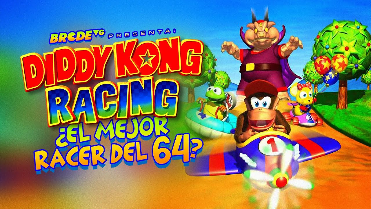 DIDDY KONG RACING ¿El MEJOR racer del 64? - YouTube