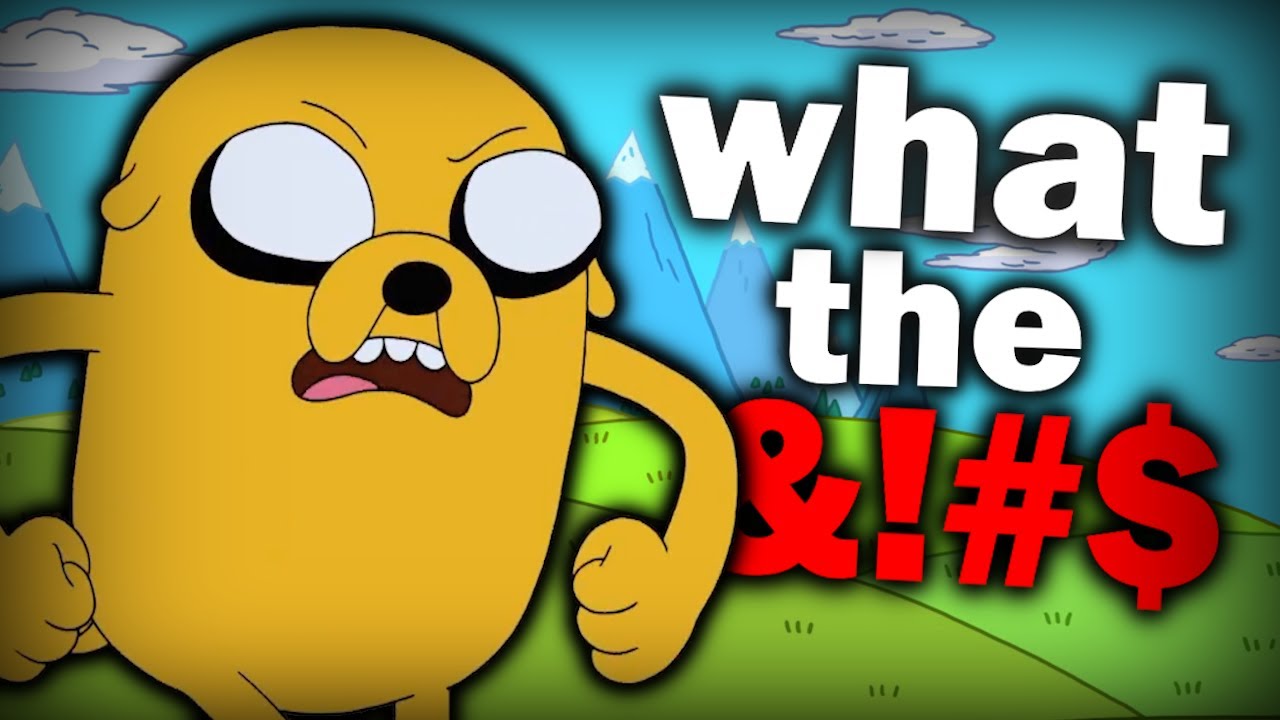 Why is Jake The Dog Swearing? - YouTube