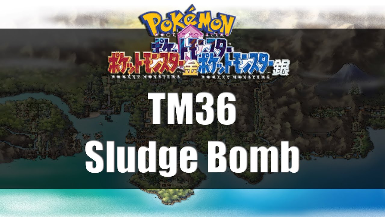Pokemon Gold Silver & Crystal | Where to get TM36 Sludge Bomb - YouTube