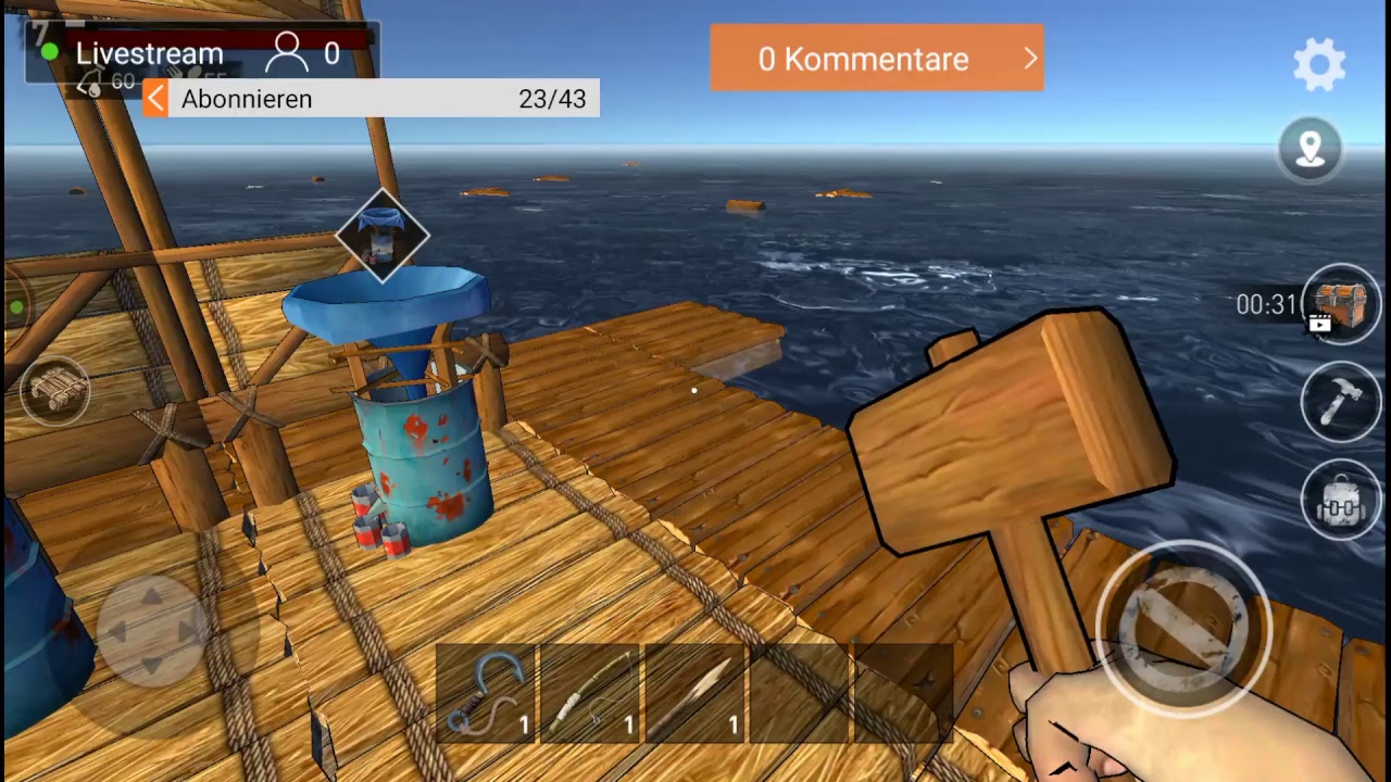 Raft live stream - YouTube