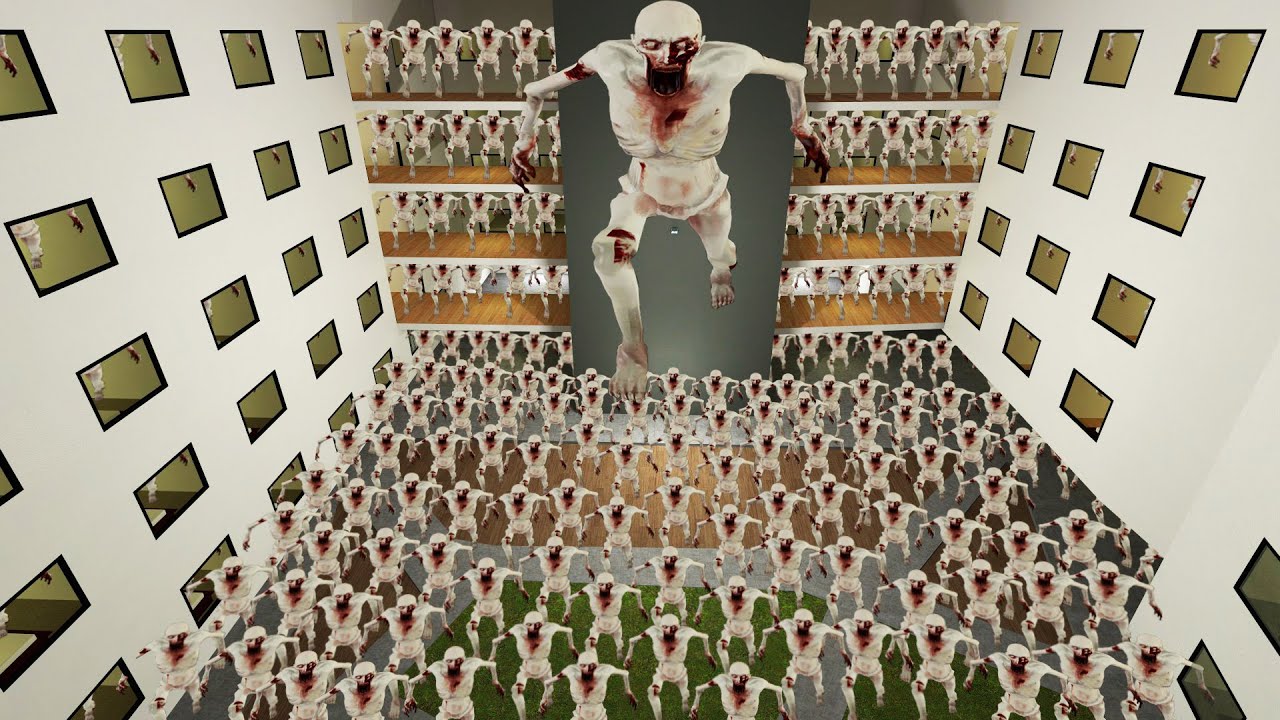 FULL SCP 096, NEXTBOT NICO'S NEXTBOT, 2D Nexbot, OBUNGA NETBOT NEW ...