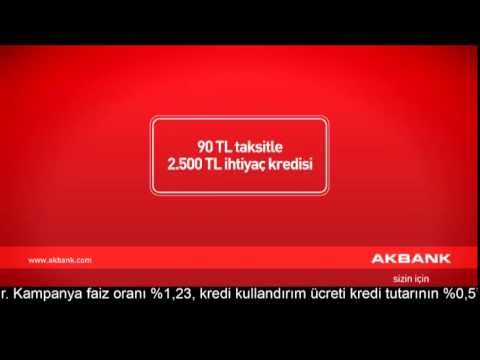 İhtiyaçlar farklı, çözümü aynı: akbank ihtiyaç kredisi