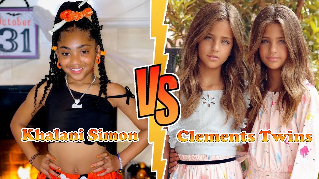 Khalani Simon VS Clements Twins (Ava And Leah) Transformation 👑 New ...