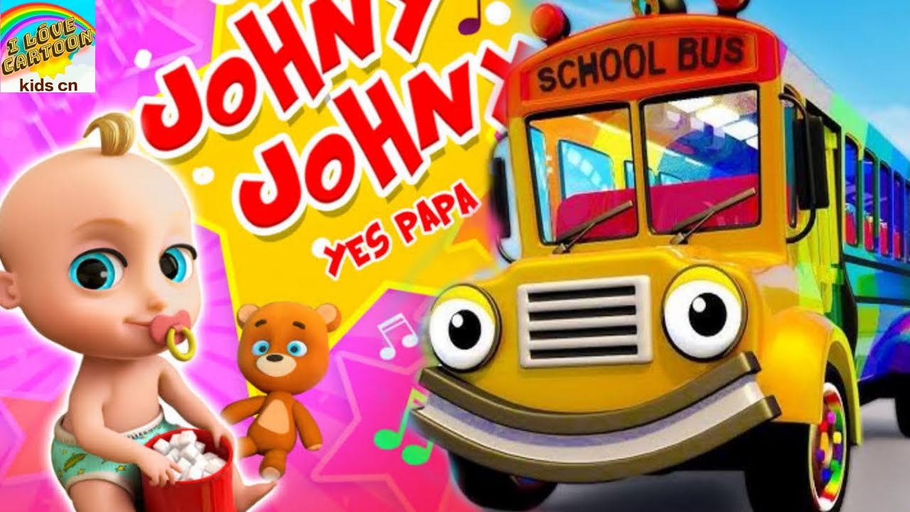 Wheels On a Bus_ Johnny Johnny yes papa_ Baba black_ Baby sharks do do ...