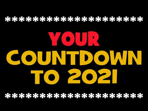 NEW YEAR COUNTDOWN 2021. 30 Seconds to the New Year. - YouTube