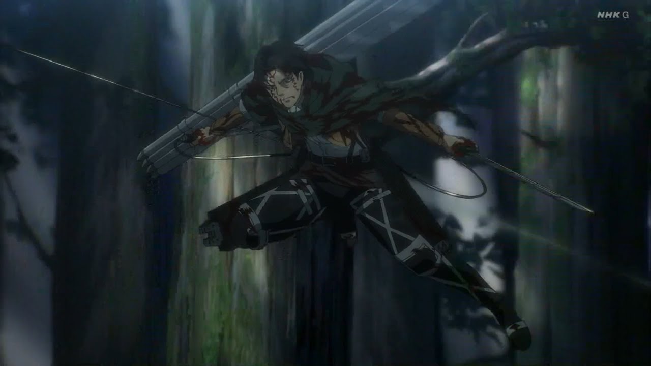 LEVI VS ZEKE (BEAST TITAN) ROUND 2 SEASON 4 FULL FIGHT SUB ENGLISH ...