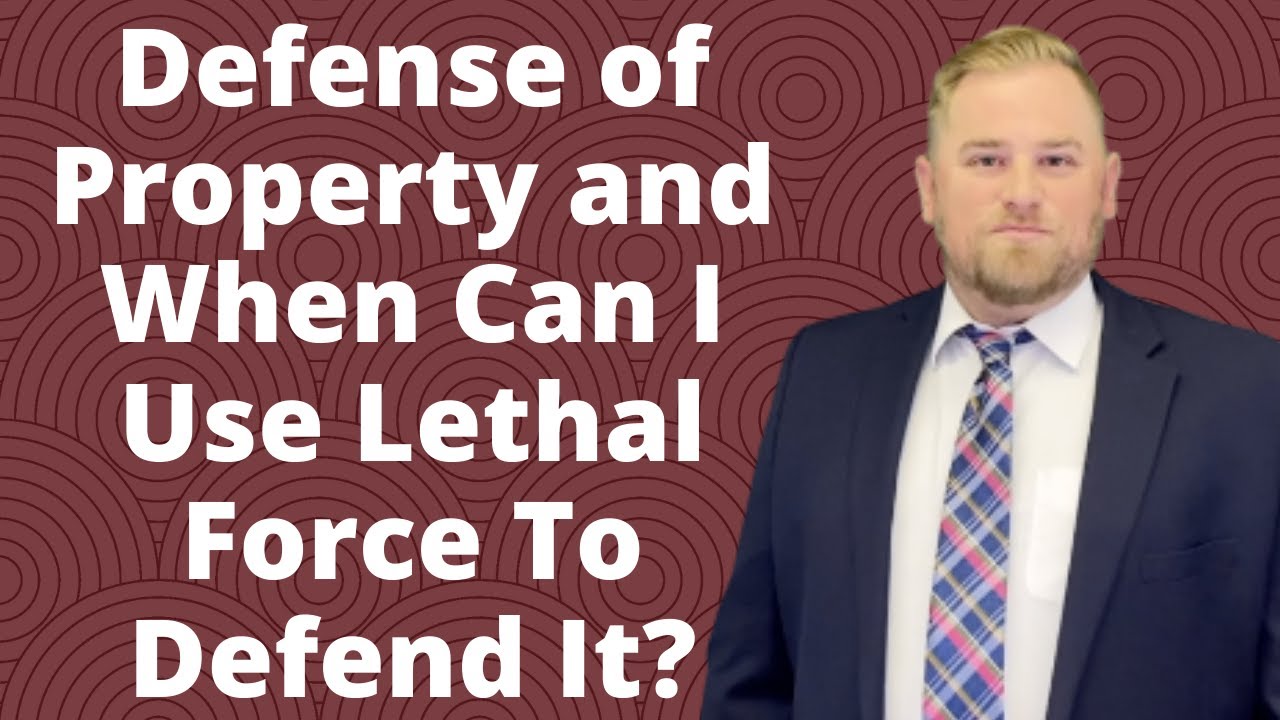 Defense of Property and Defending It In Indiana - YouTube