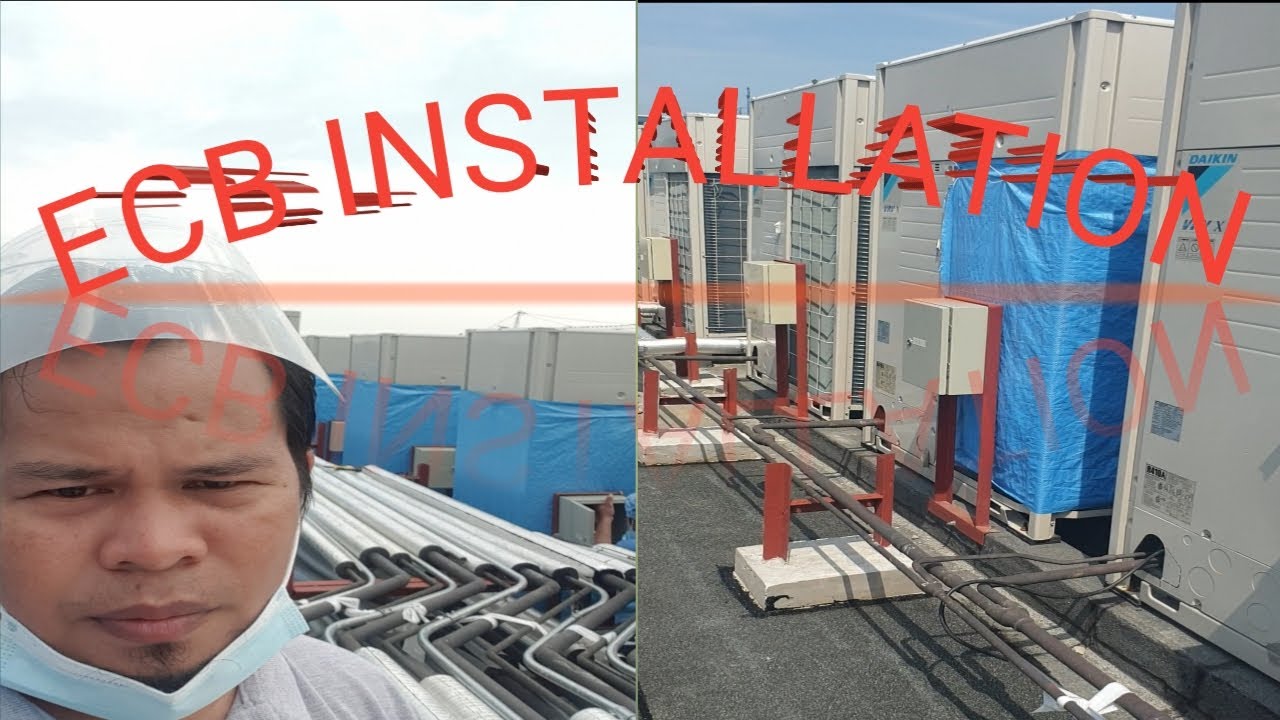 ECB INSTALLATION OF ACCU VRV TYPE - YouTube