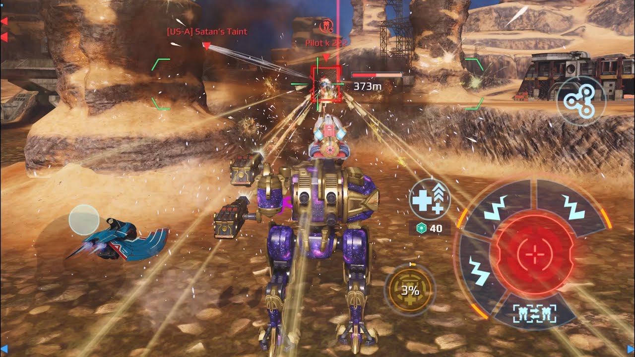 Cerberus has a solid first outing in the Canyon — War Robots - YouTube