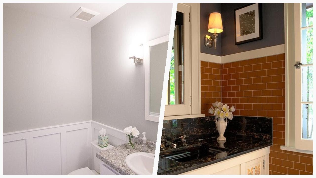 75 Craftsman Powder Room Design Ideas You'll Love 🌈 - YouTube
