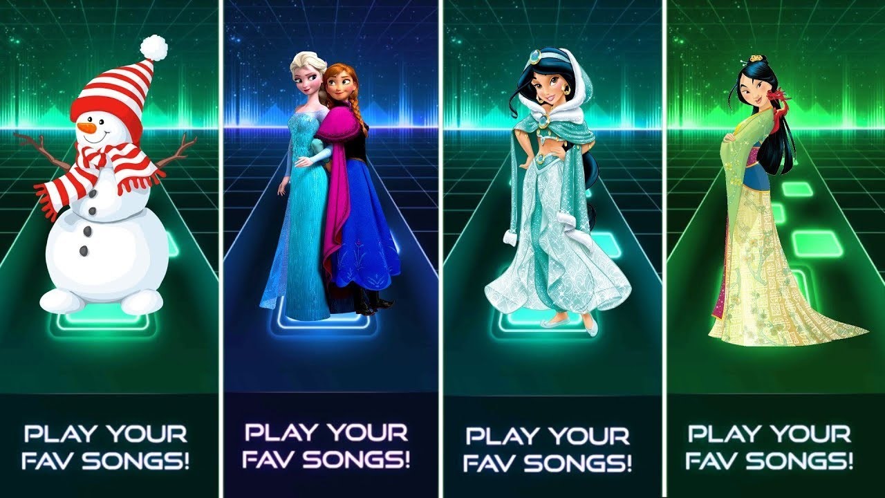 !! Olaf Frozen 🆚 Mulan Princess 🆚 Jasmine Princess 🆚 Anna Frozen 2 ...