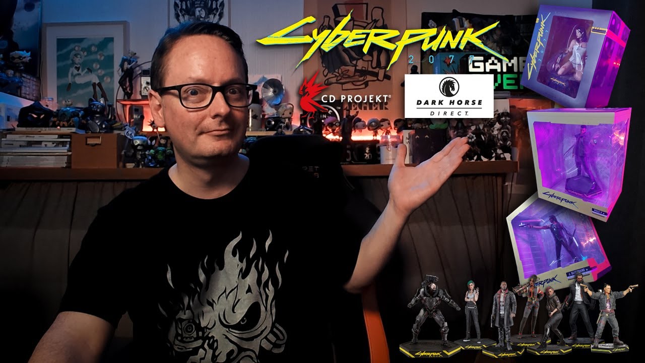 Hey Chooms: Cyberpunk 2077 Press Statue & Dark Horse Direct Statues ...