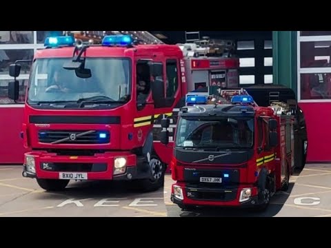 **TWO TONES** Highgate Double Pump Turnout - West Midlands Fire Service ...