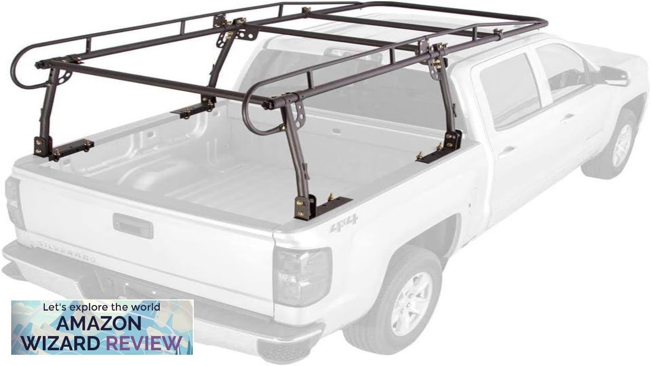 Apex UPUT-RACK-V2 Universal Steel Over-Cab Truck Rack Review - YouTube