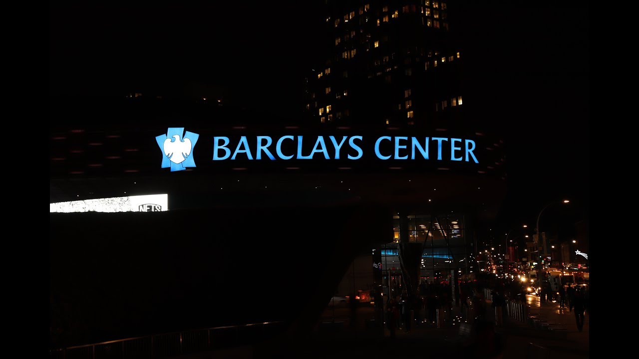 Barclays Center - Brooklyn Nets - 2017【4K】 - YouTube