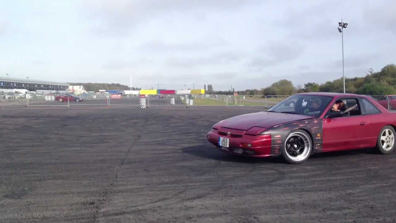 hot girl drifting - Santa Pod race track - YouTube