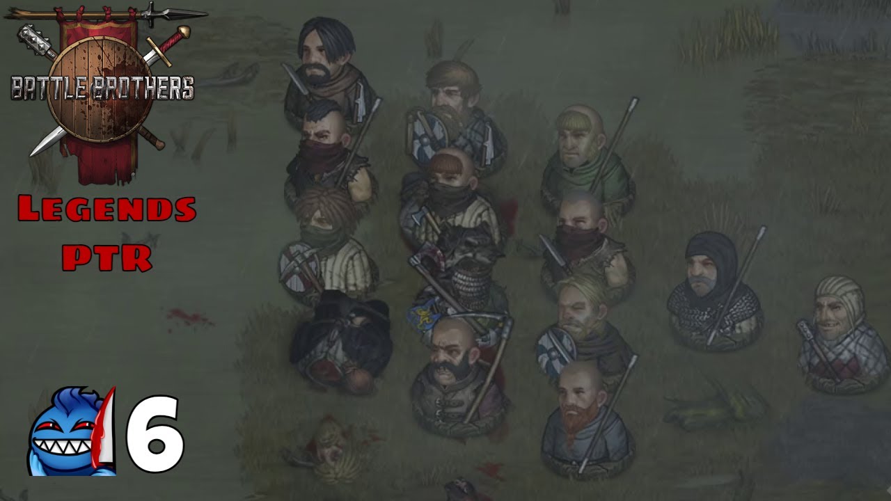 Battle Brothers Legends PTR Mod - Solo Lone Wolf - Ep 6 Swamp Bandits ...