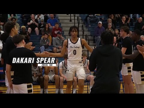 2026 6'5 SG Dakari Spear | The Colony HS Star Has Been Spectacular ...