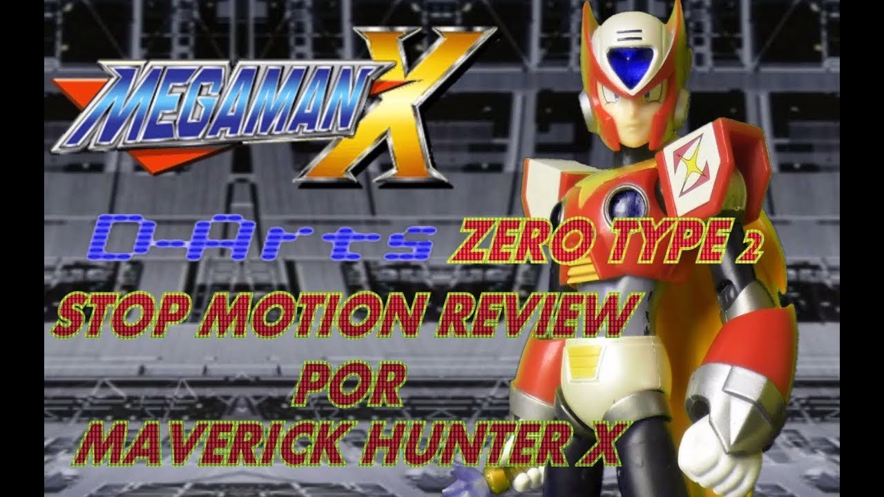 D-Arts ZERO TYPE 2 (Stop Motion Review V2.0) [Bandai Mega Man X ...