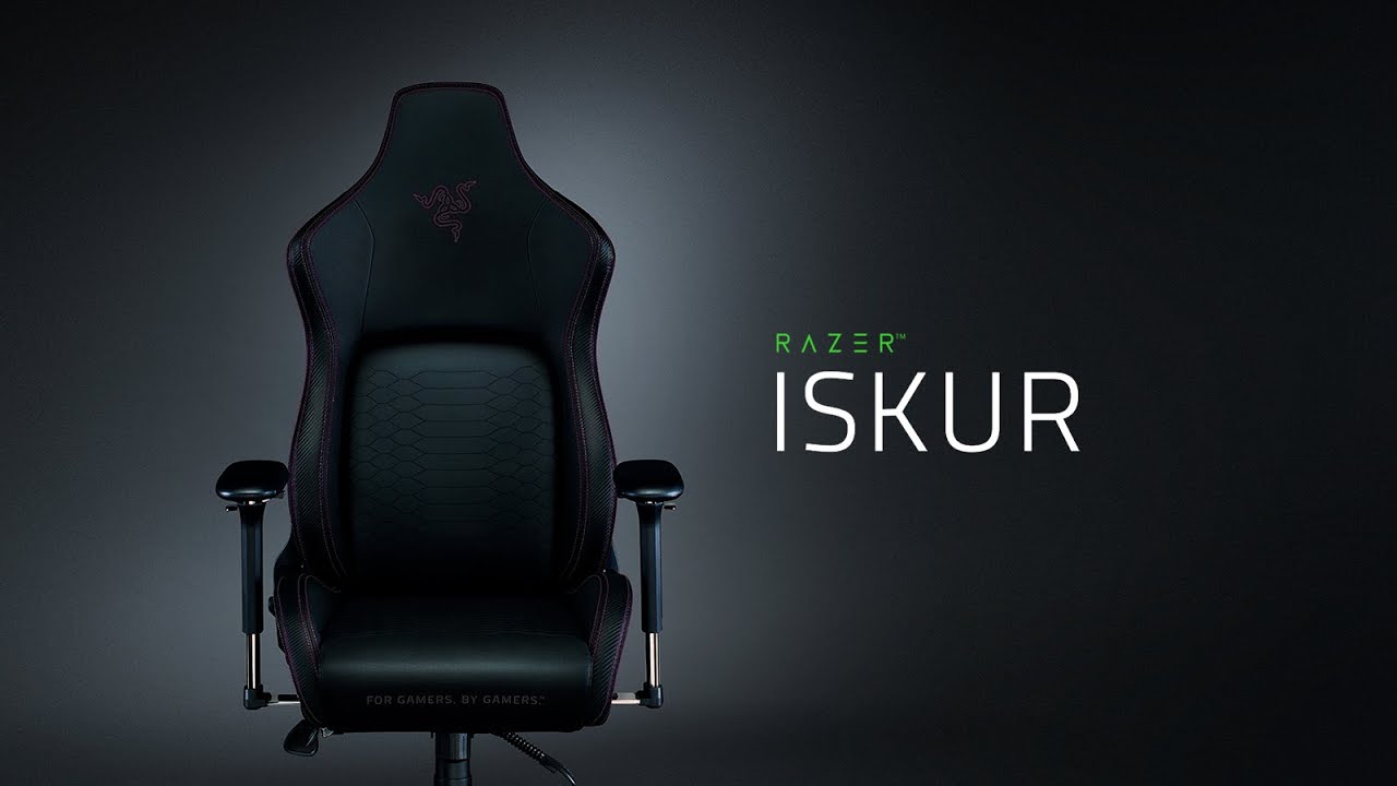Razer Iskur – Black Edition | O Apoio Que Você Precisa - YouTube