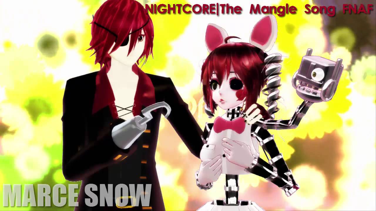 NIGHTCORE| The Mangle Song | FNAF - YouTube