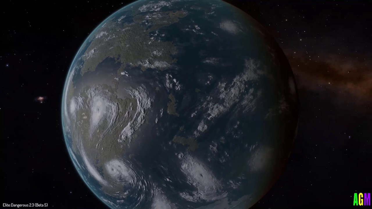 Elite Dangerous Beta 2.3 Trappist-1 Planetary Flyby - YouTube