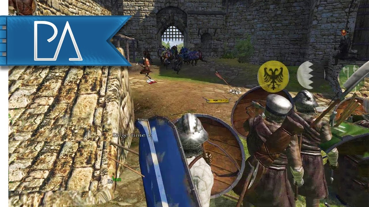 Awesome Medieval Siege: Huge Event - Mount and Blade: Warband Gameplay ...