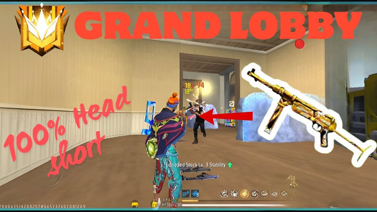 Peak Pro level Game Play 💯% head short in Mp40 - YouTube