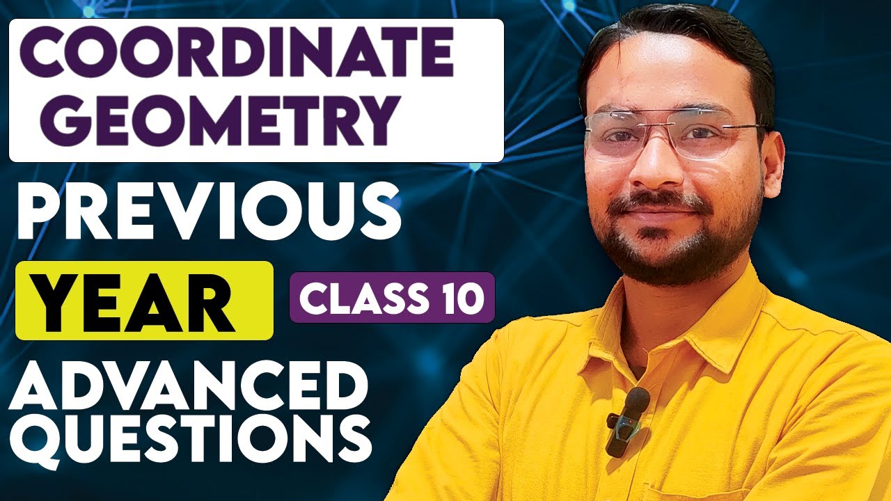 Coordinate geometry class 10 pyq | Most Important Questions - YouTube