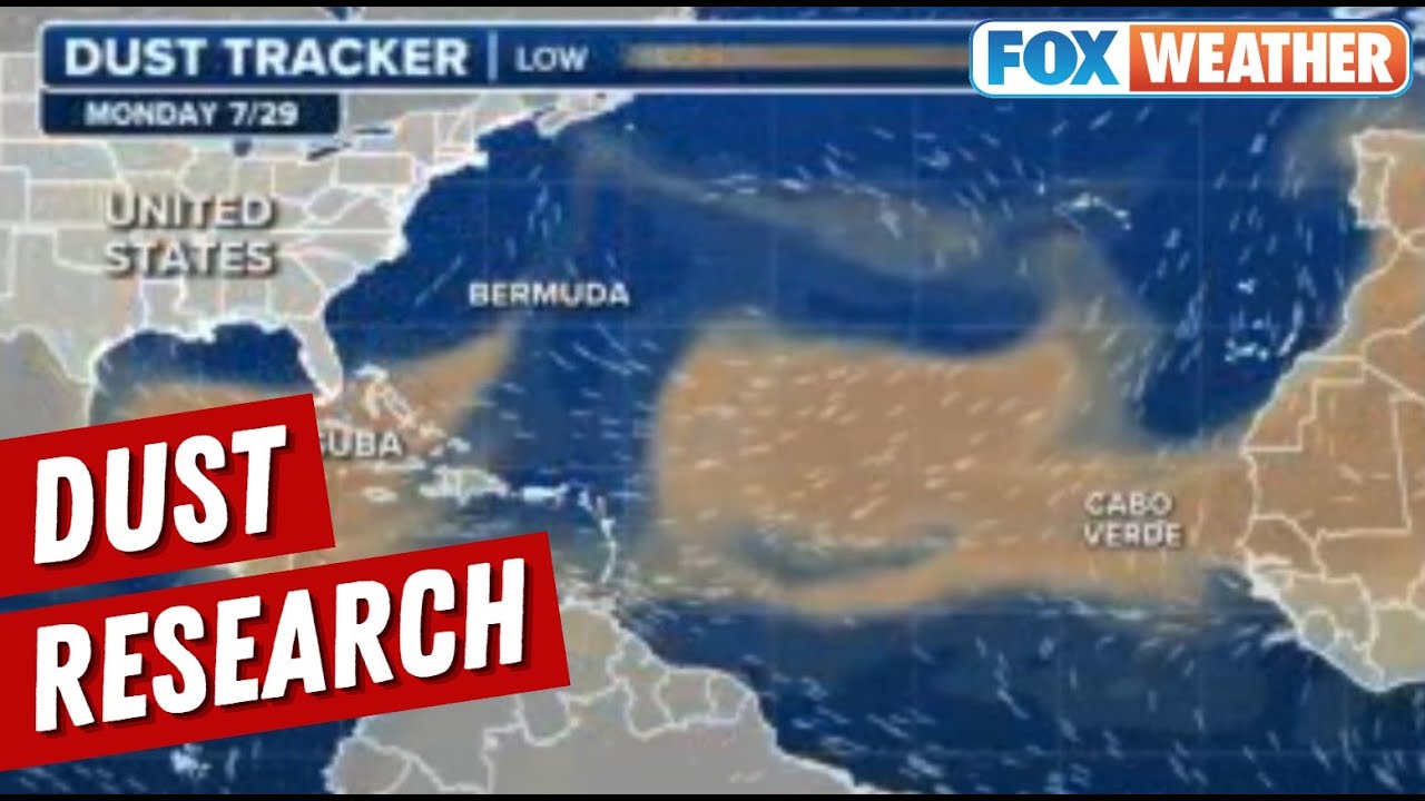 See what Saharan dust looks like to university researchers - YouTube