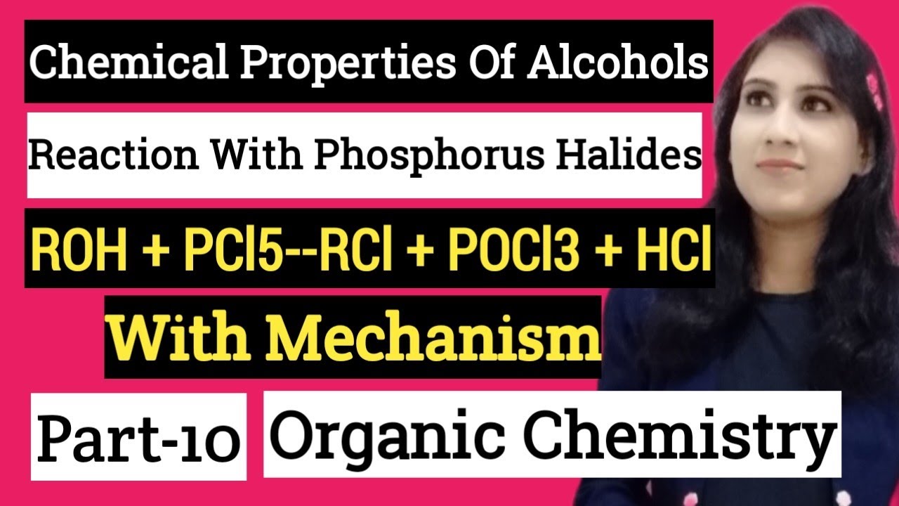 Reaction With PCl5🔥|Chemical Properties Of Alcohol|NJCHEMISTRY|Reaction ...
