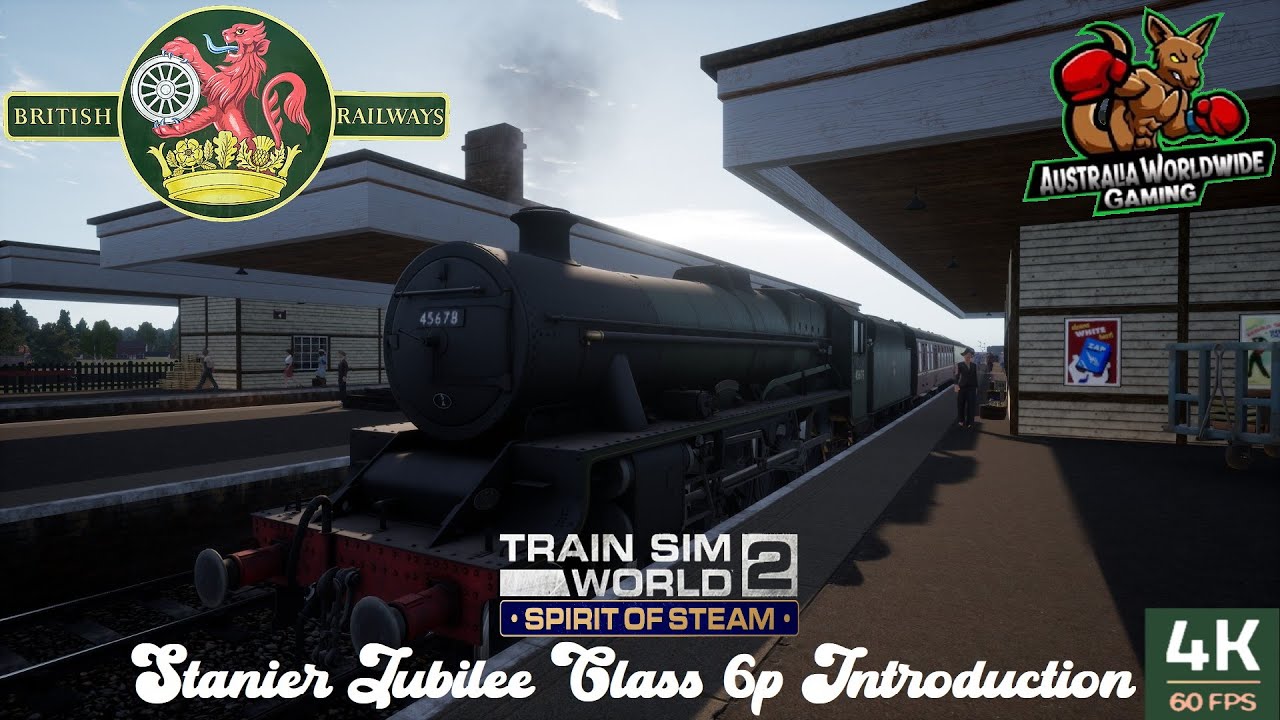 Stanier Jubilee Class 6P Introduction Spirit Of Steam Liverpool - Crewe ...