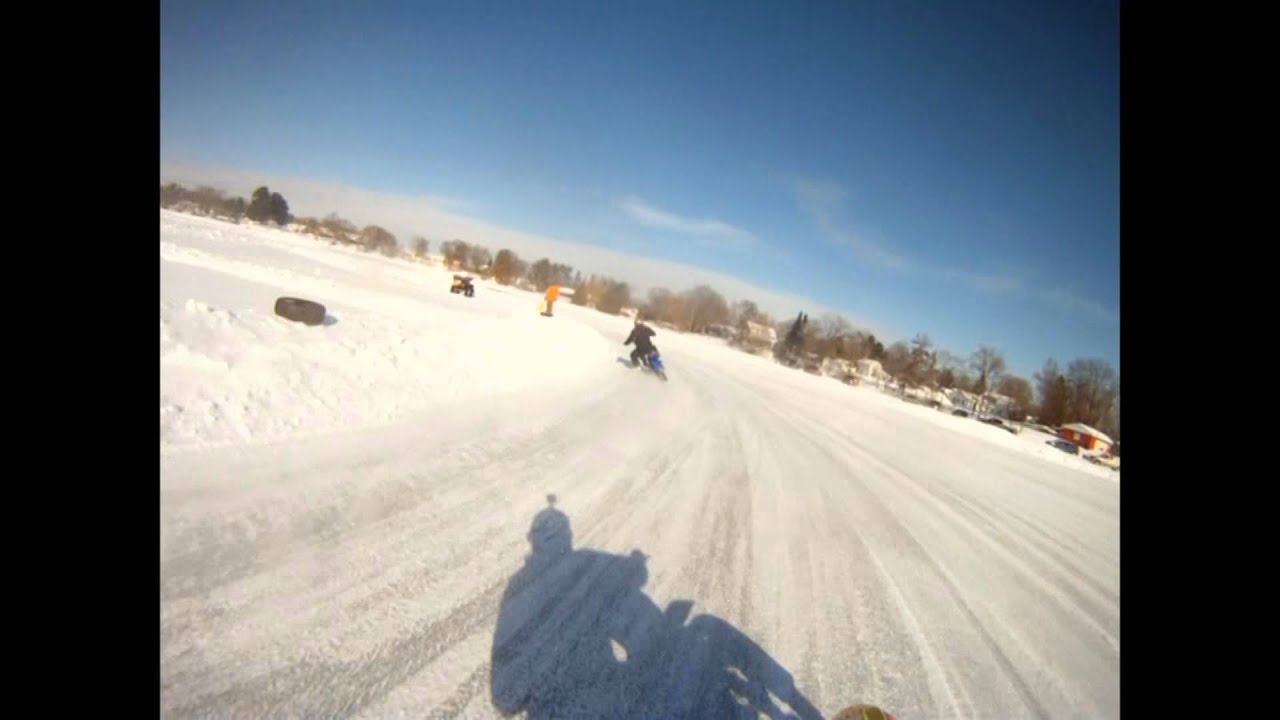 NWIRC Studded Motorcycle Oval Ice Racing Bloomer Week 3 Part 2 - YouTube