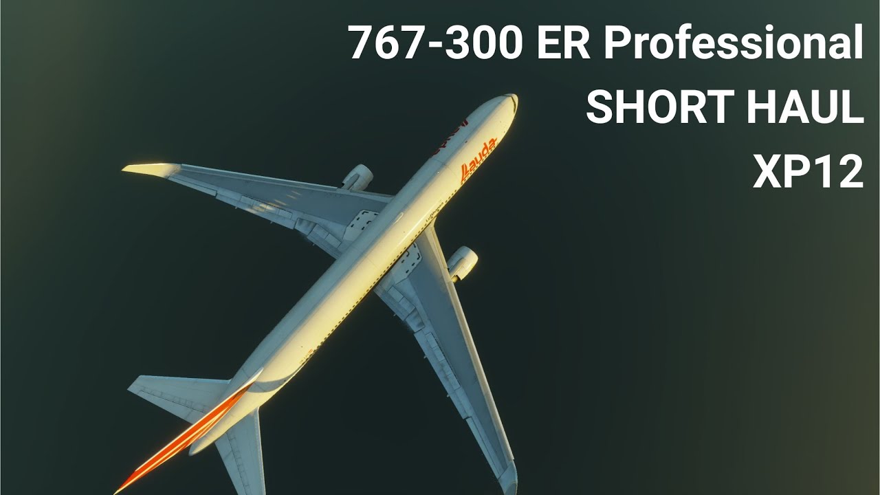 Real Airline Pilot Flies Charter 767-300ER | Innsbruck to Calvi (XP12 ...